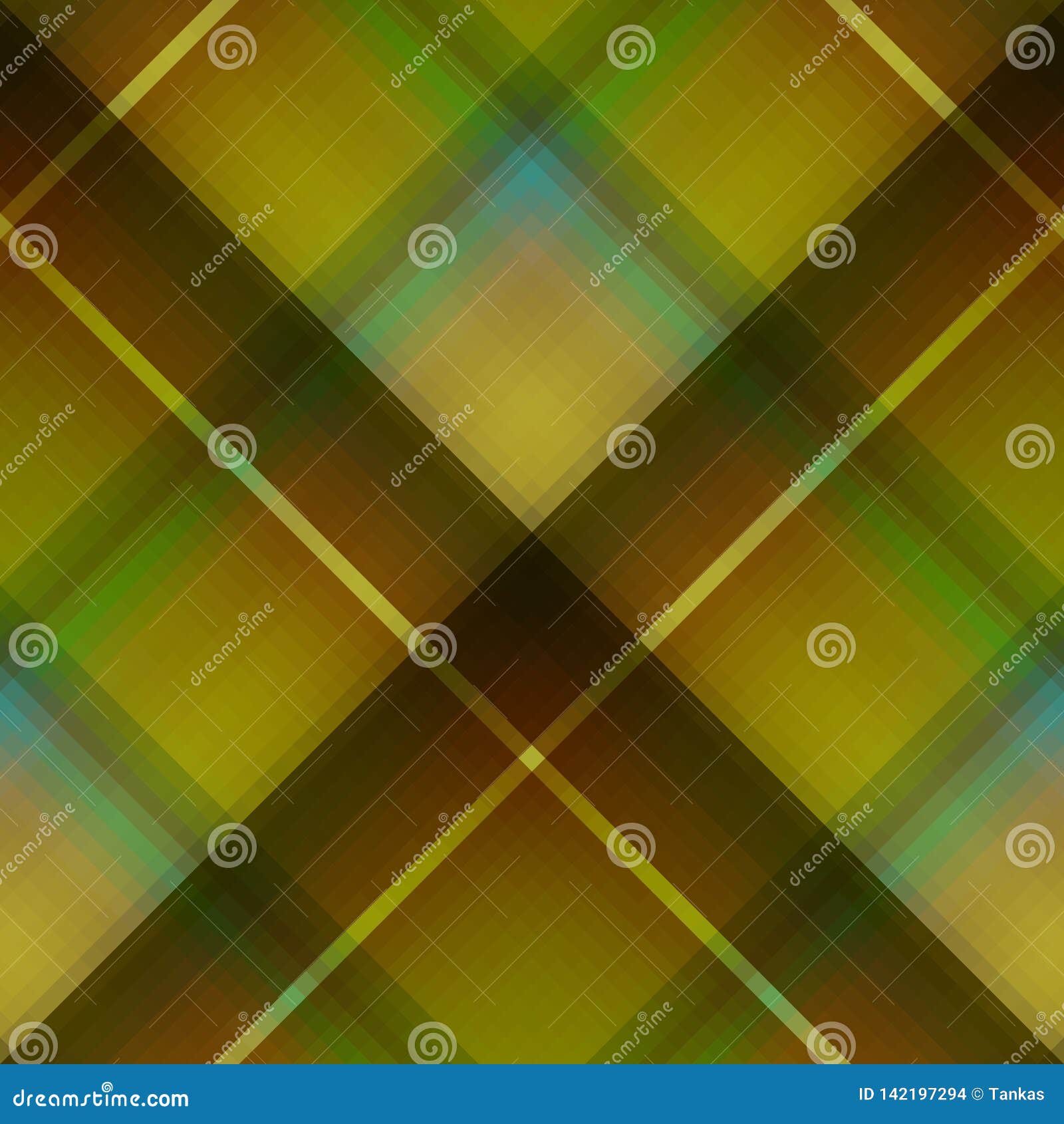 Seamless Plaid Background. Vector Image in Geometric Style Stock Vector ...