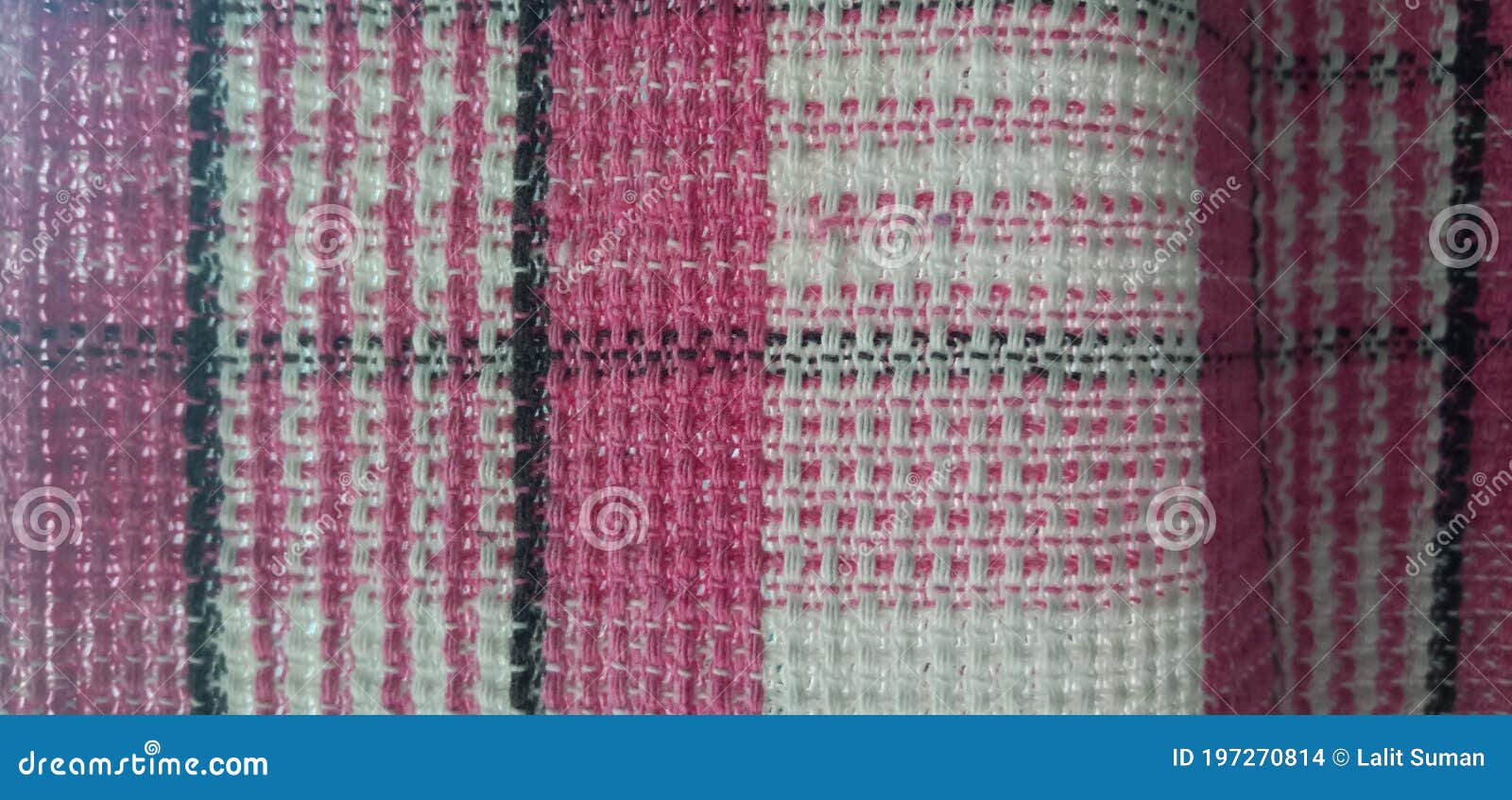 Seamless Plaid Pattern Fabric Design Stock Photo - Image of clothes ...