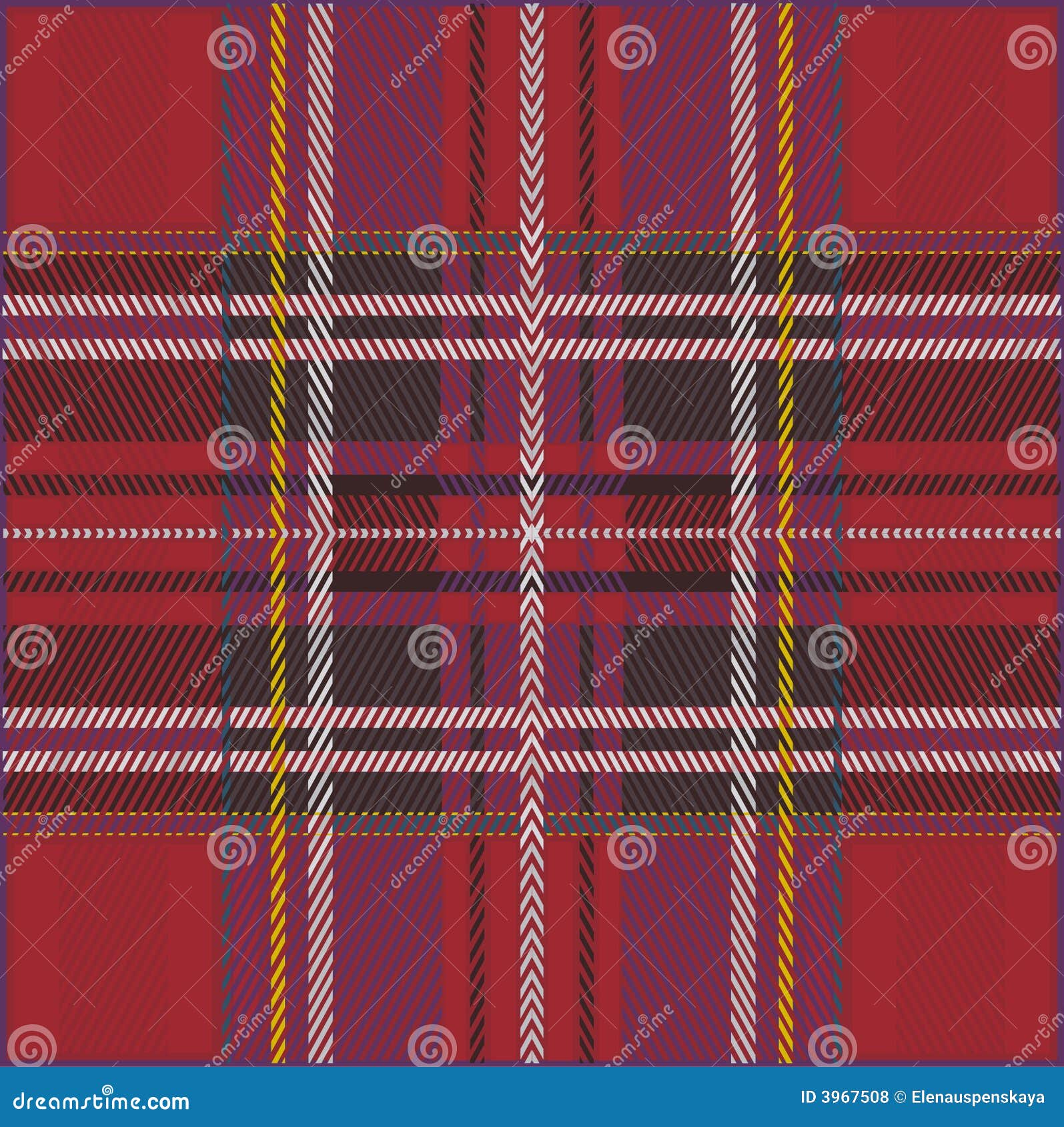 Seamless plaid texture stock vector. Illustration of textile - 3967508