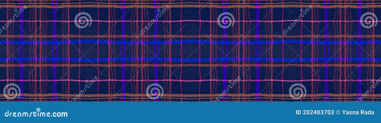Seamless Plaid Texture. Red Check Pattern Stock Illustration ...