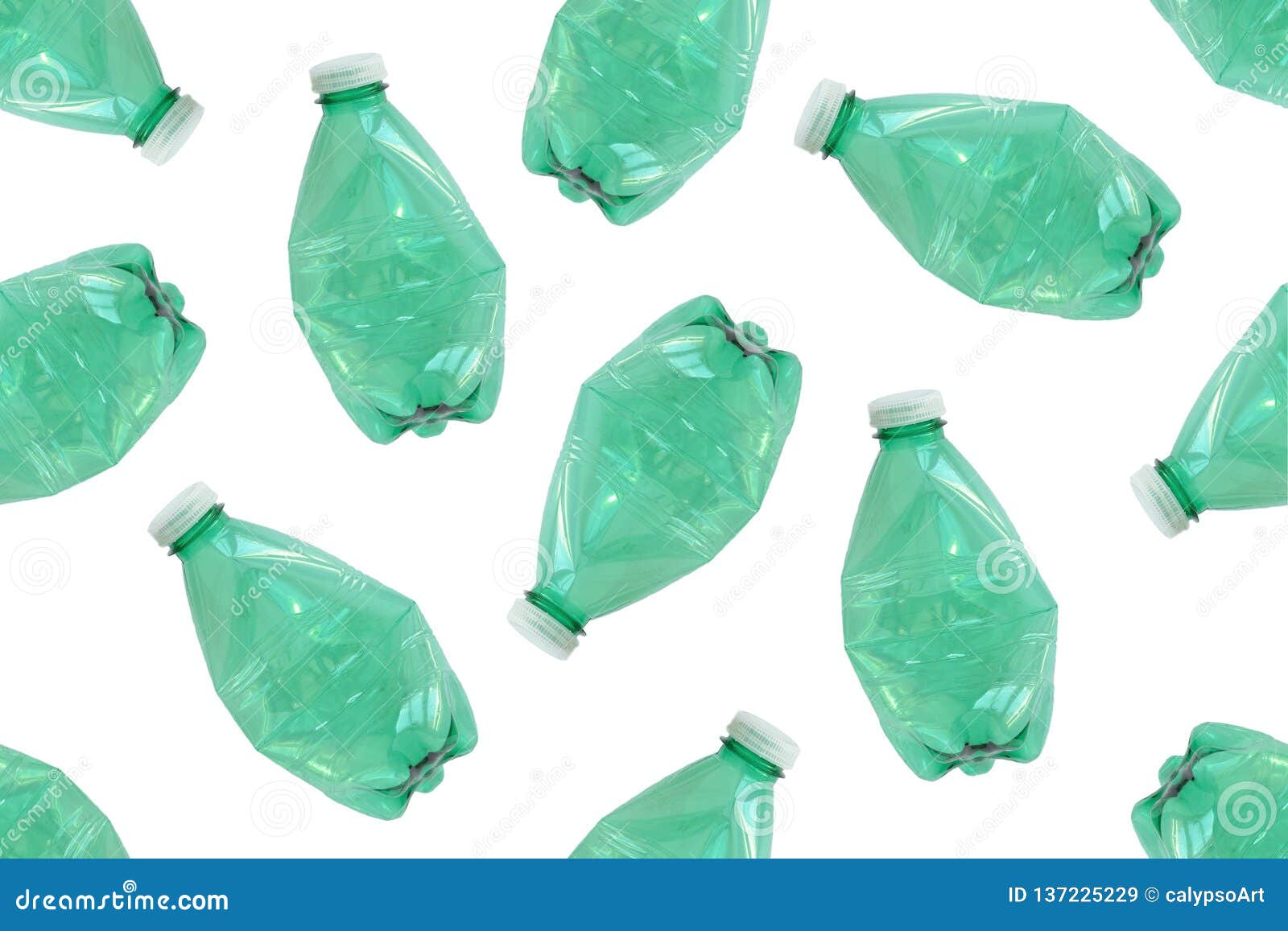 Seamless Plastic Bottles Pattern Stock Image - Image of nature, earth ...
