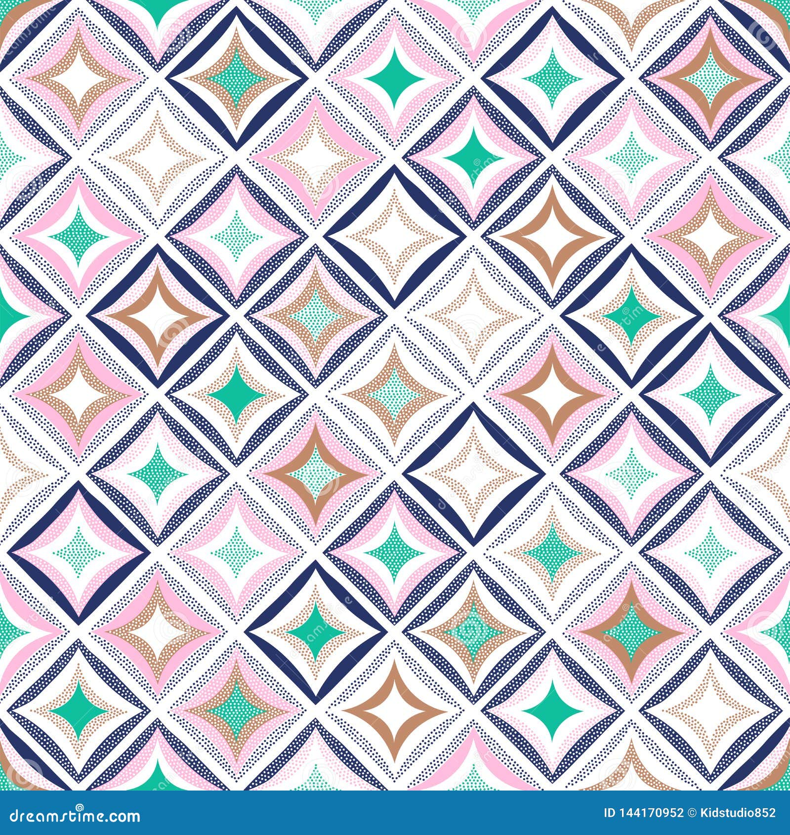 Playful Pattern Background Vector Illustration | CartoonDealer.com ...