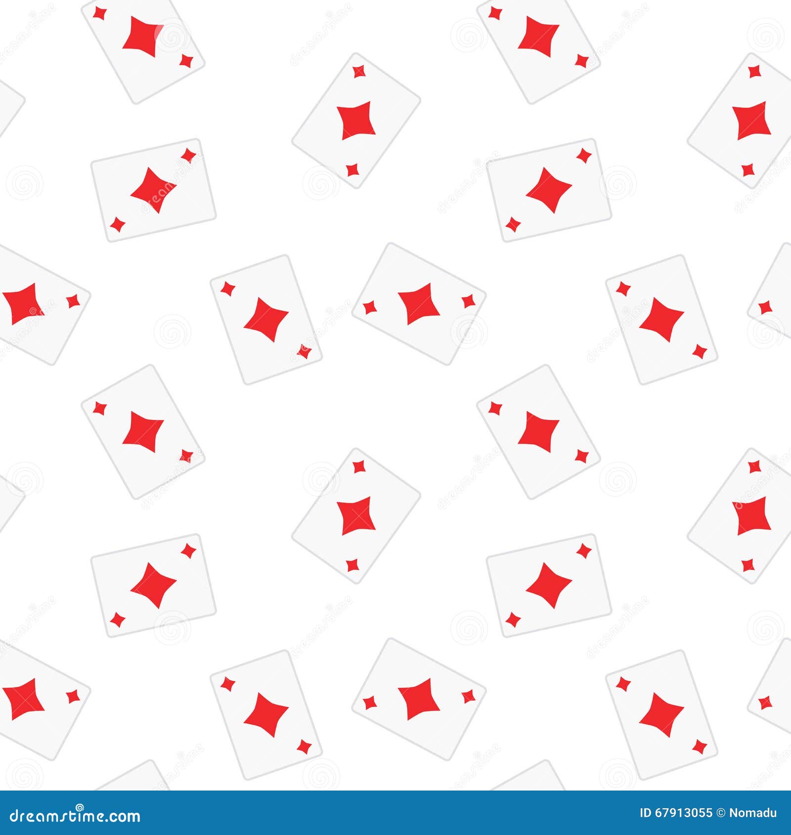 Seamless Playing Card Background Cartoon Vector | CartoonDealer.com ...