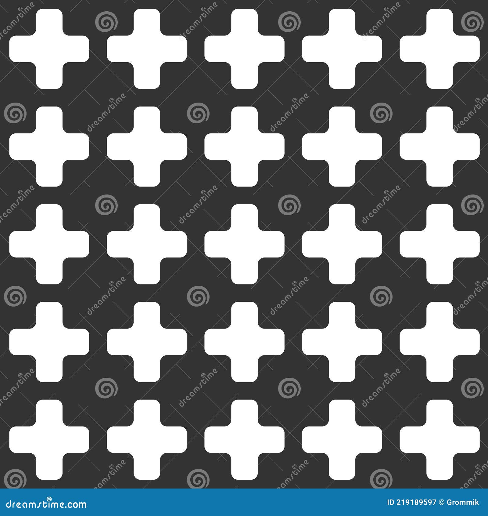 Seamless Plus Sign Pattern for Texture, Textiles, and Simple ...