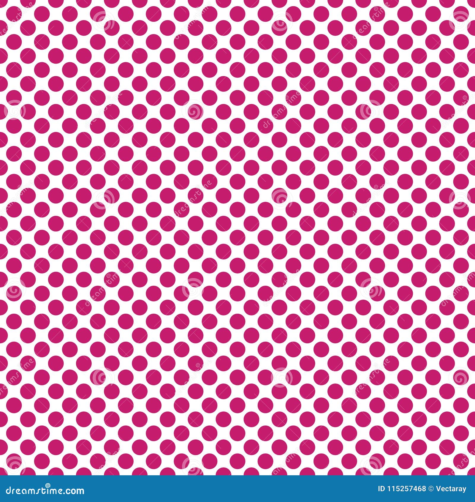 Seamless Polka Dot Pattern Texture Background Stock Illustration ...