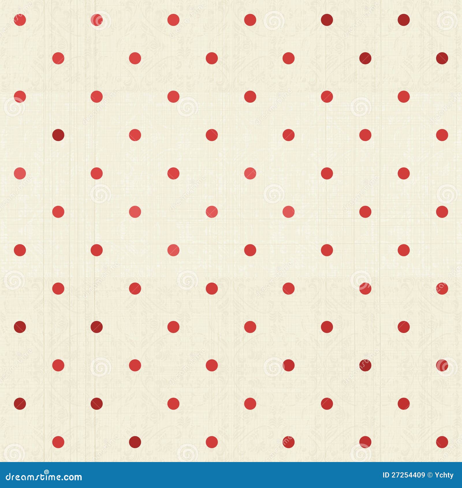 Seamless Polka Dot Pattern On Textured Fabric Royalty Free Stock Images ...