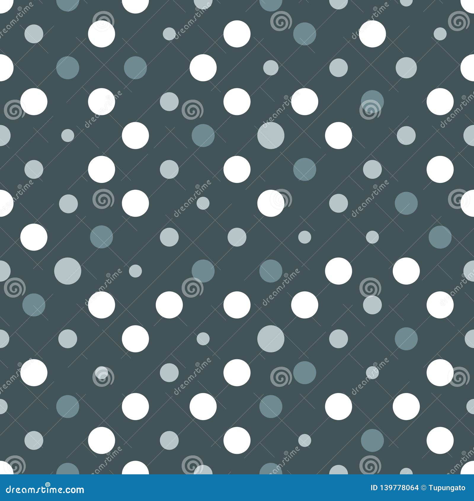 Seamless polka dots stock vector. Illustration of circles - 139778064