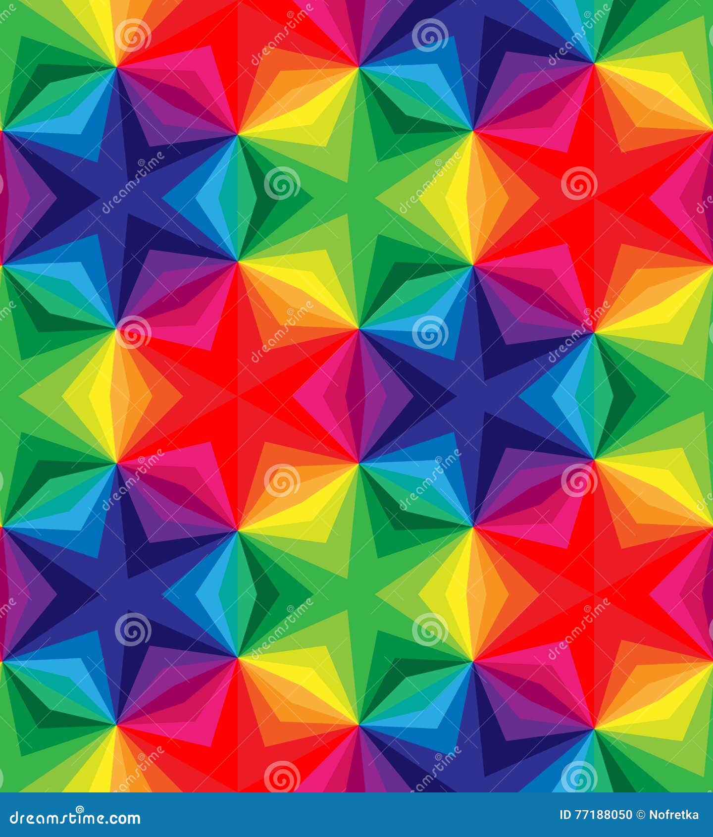 Seamless Polygonal Colorful Pattern. Geometric Abstract Background ...