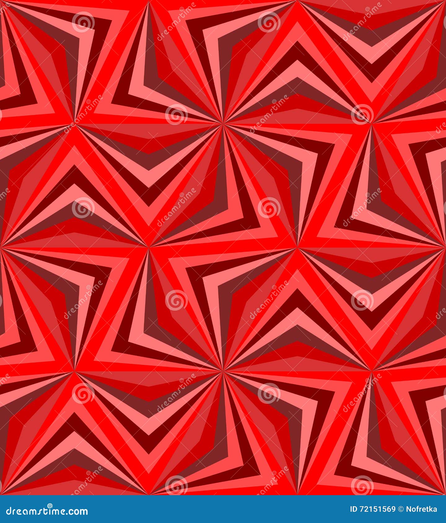 Seamless Polygonal Red Pattern. Geometric Abstract Background Stock ...