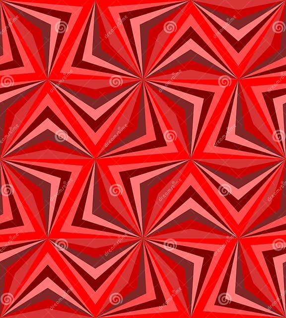 Seamless Polygonal Red Pattern. Geometric Abstract Background Stock Vector - Illustration of ...