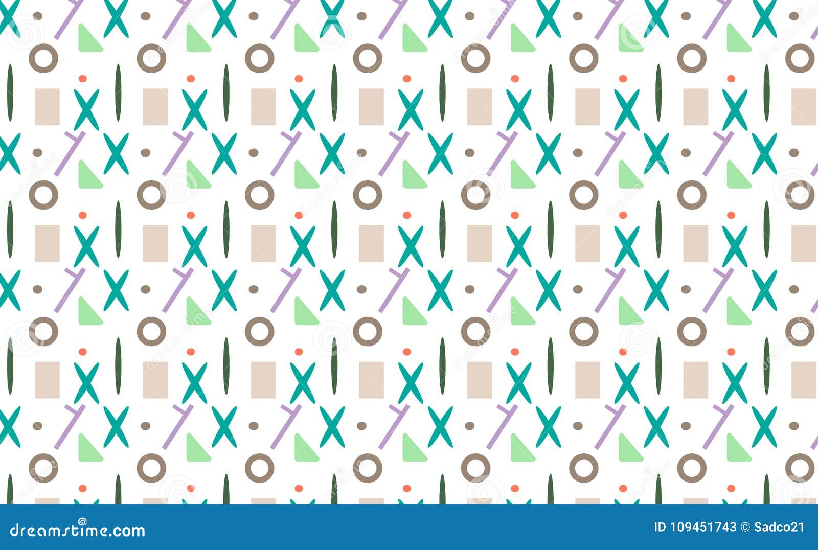 Primitive Patterns With Vibrant Colors Seamless Texture Background ...