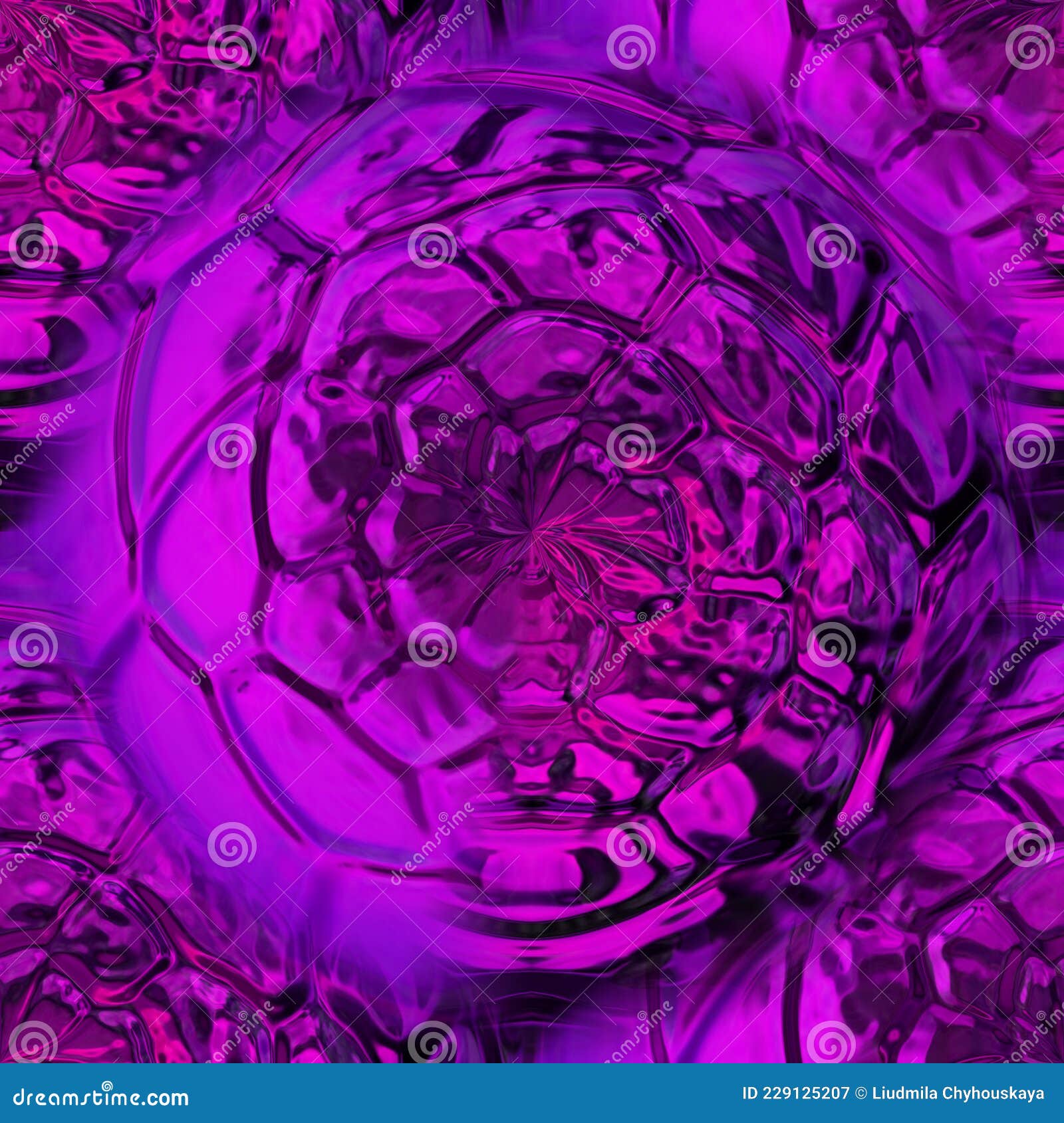 Seamless Purple Background with Round Elements. Beautiful Abstraction ...