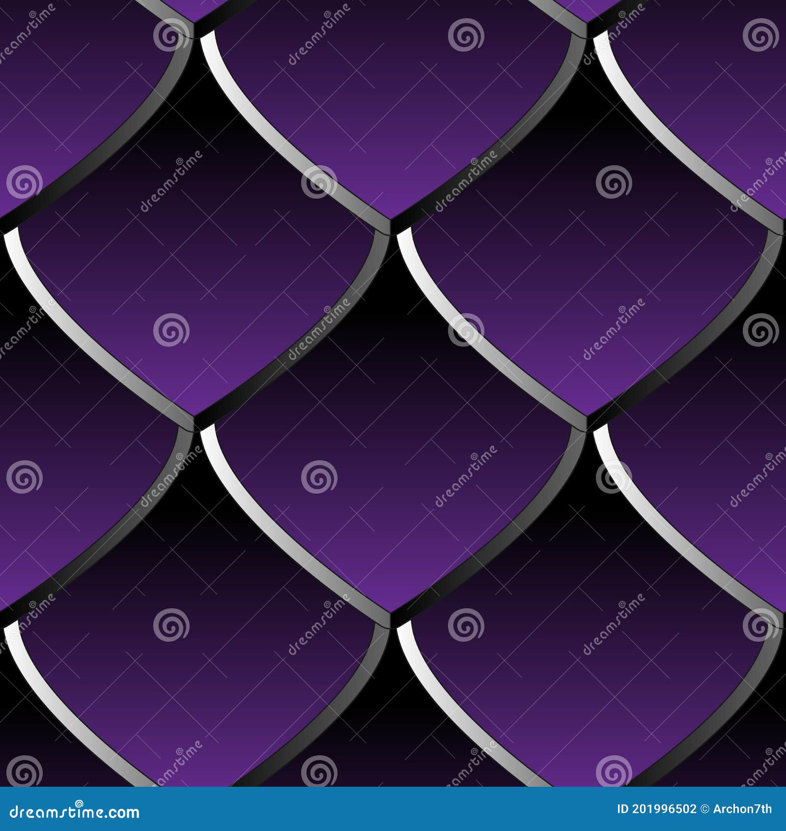 Seamless Purple Chain Mail Dragon Scales. Dragon Scale. Simple ...
