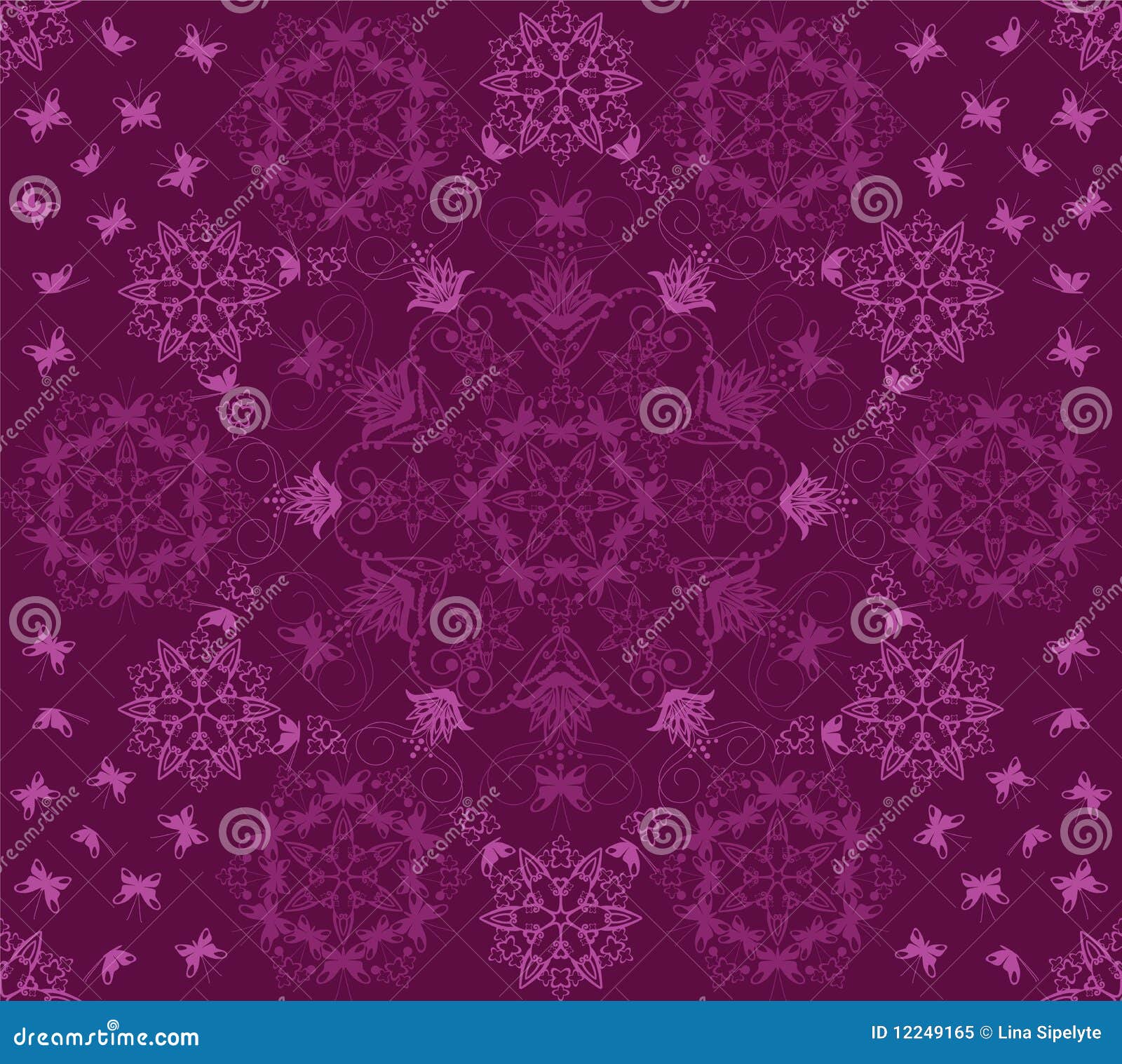 Seamless Purple Background Vector Illustration | CartoonDealer.com ...