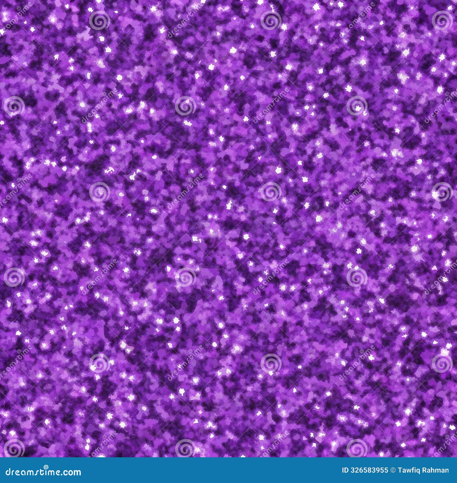 Seamless Purple Glitter Pattern in Vector: Textured Background Design ...