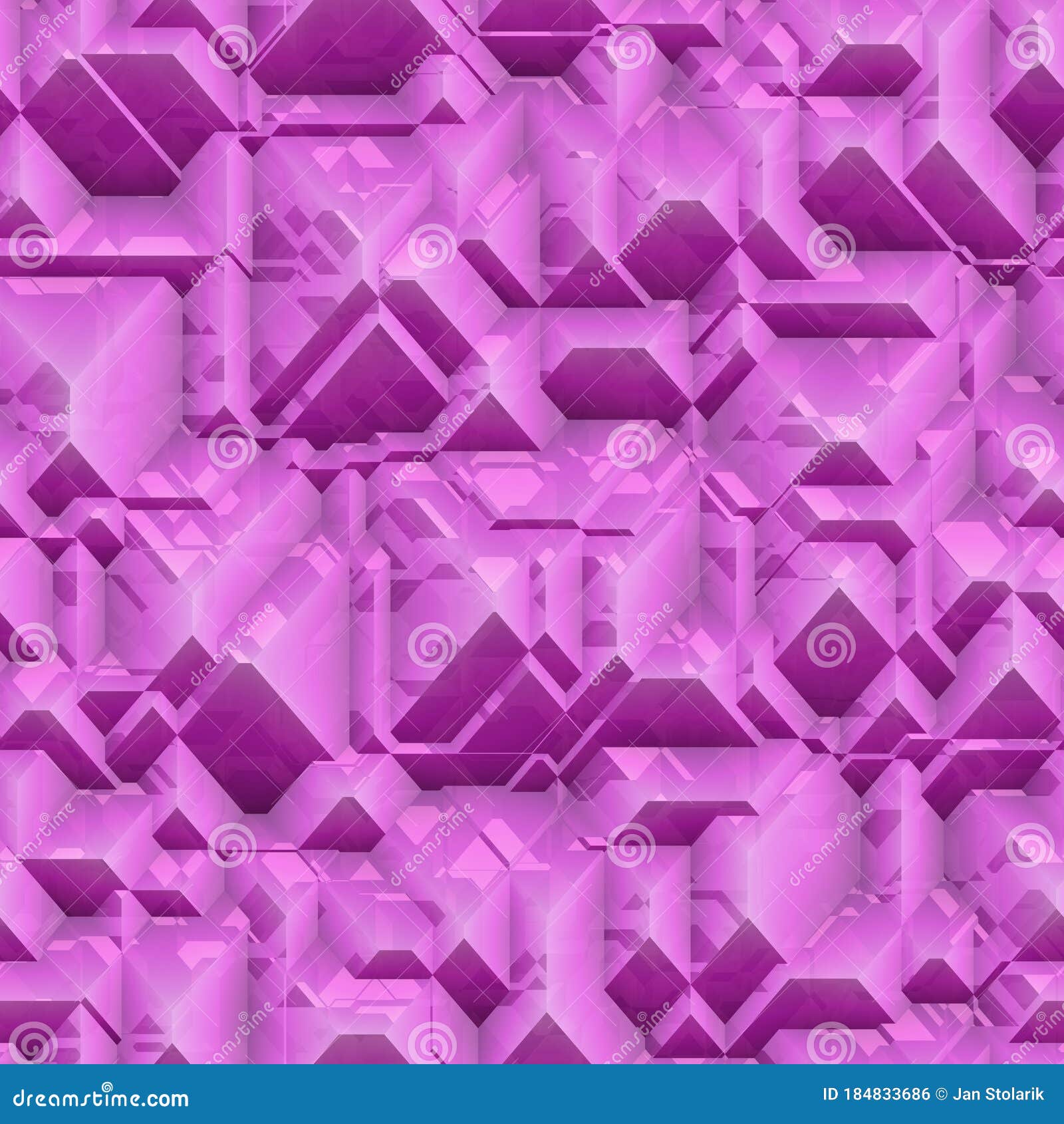 Seamless Purple Granite Stone Blocks Texture Stock Illustration ...