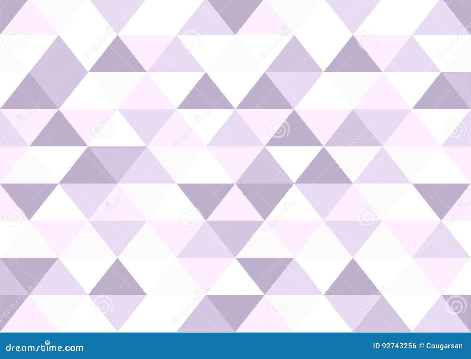 Seamless Purple Triangle Pattern Textured Background Stock Vector ...