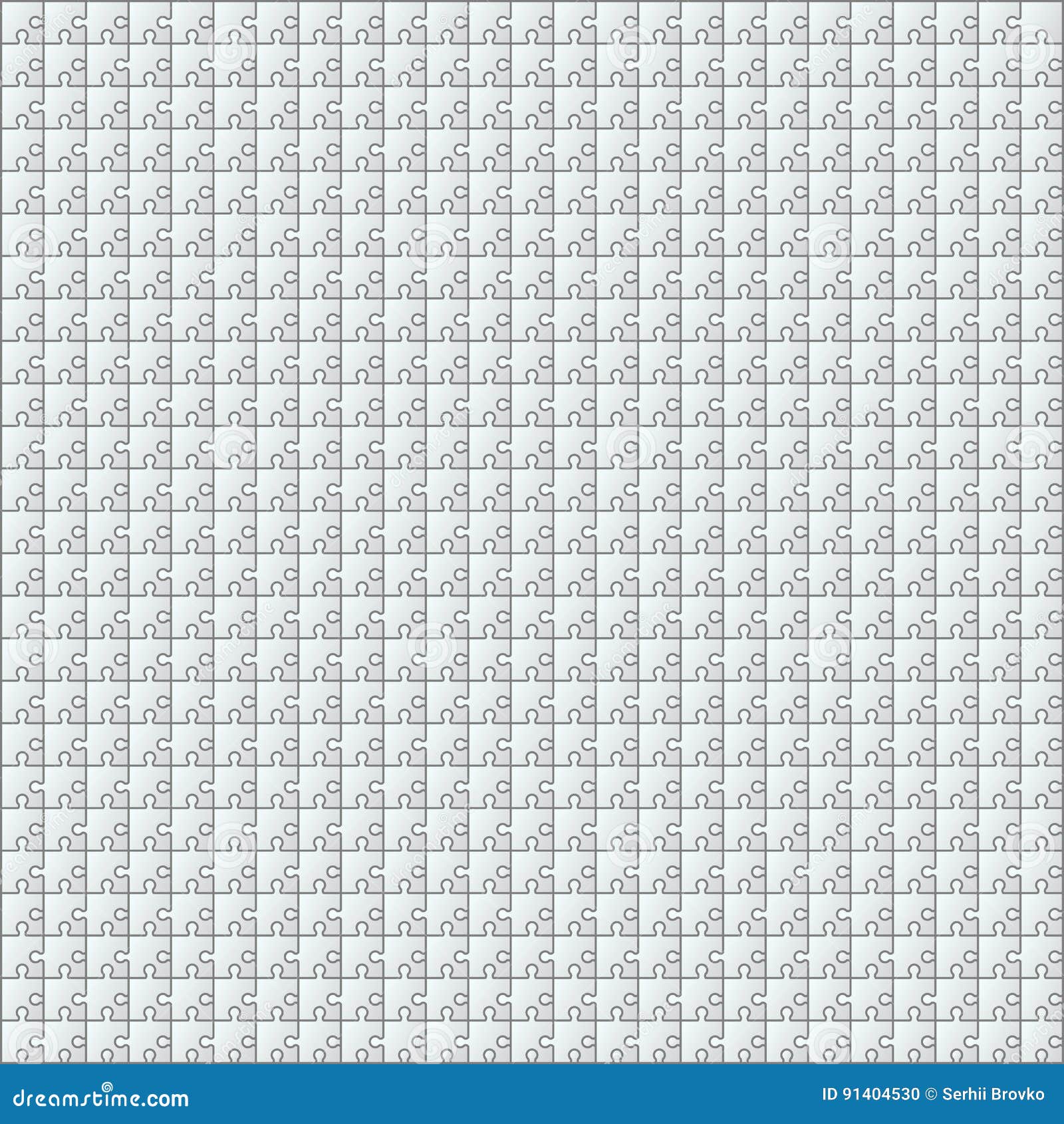 Seamless puzzle texture. stock vector. Illustration of idea - 91404530