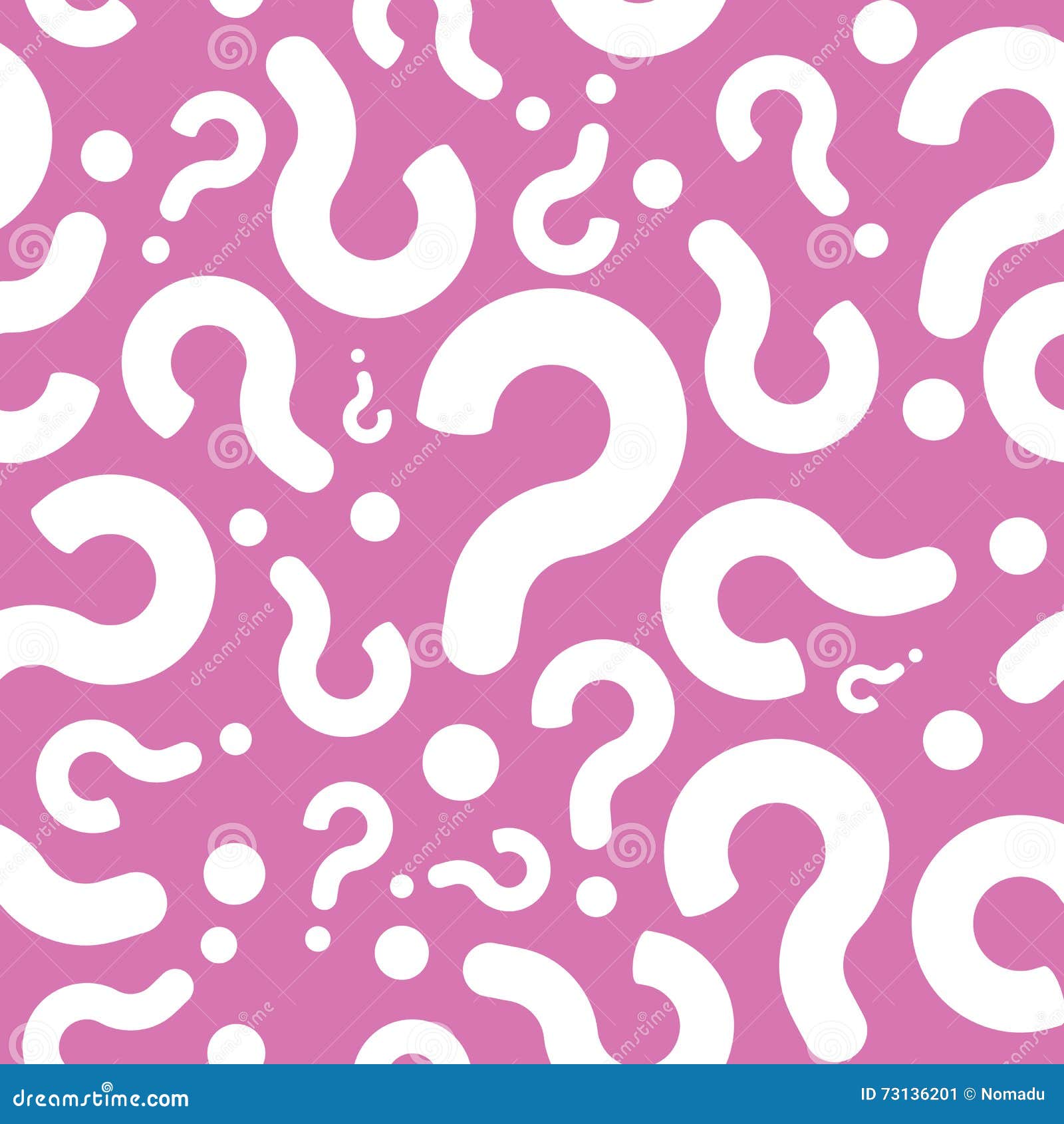 Seamless Question Mark Background Pattern Stock Vector - Illustration ...