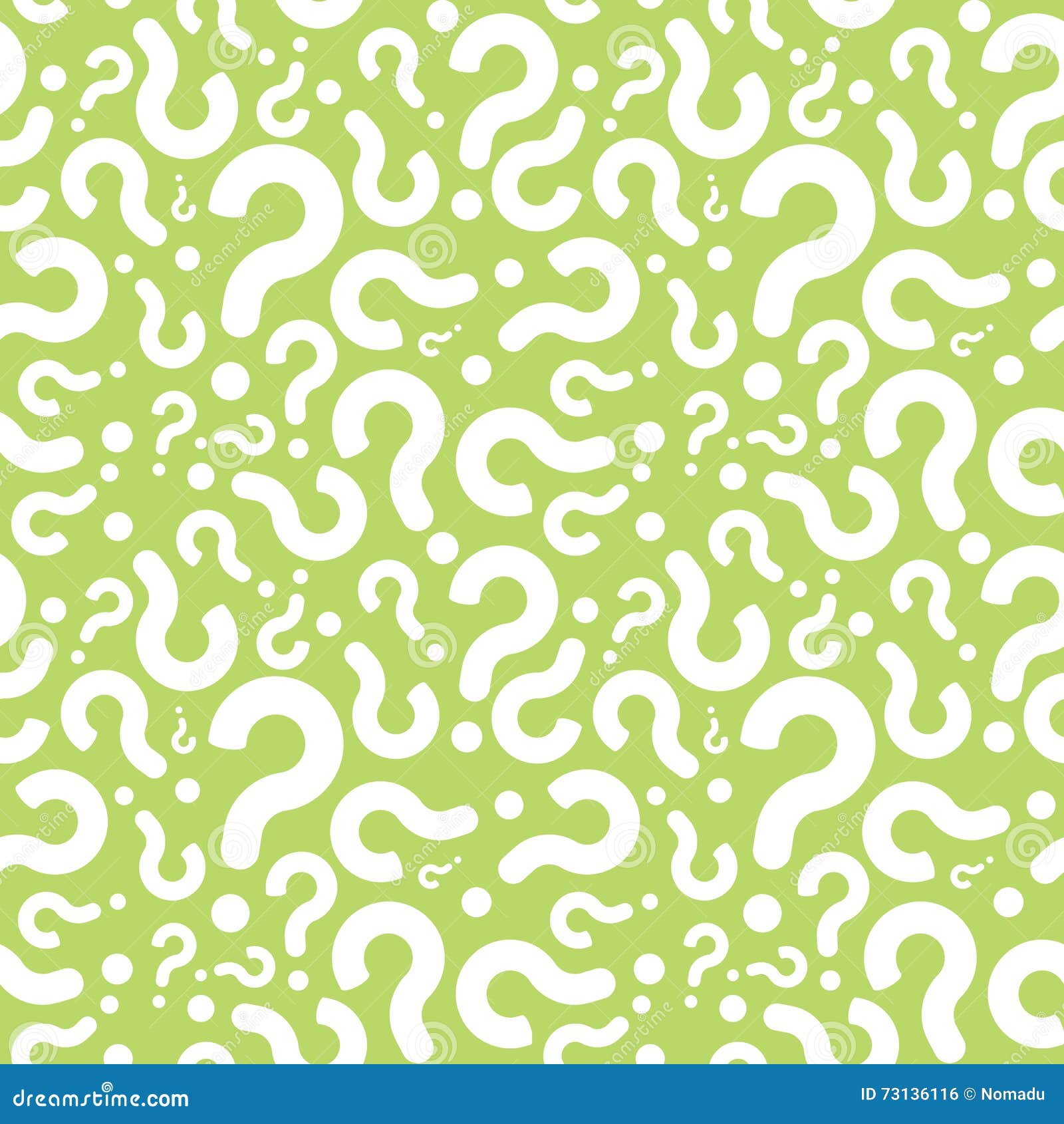 Seamless Question Mark Pattern Vector | CartoonDealer.com #91068106