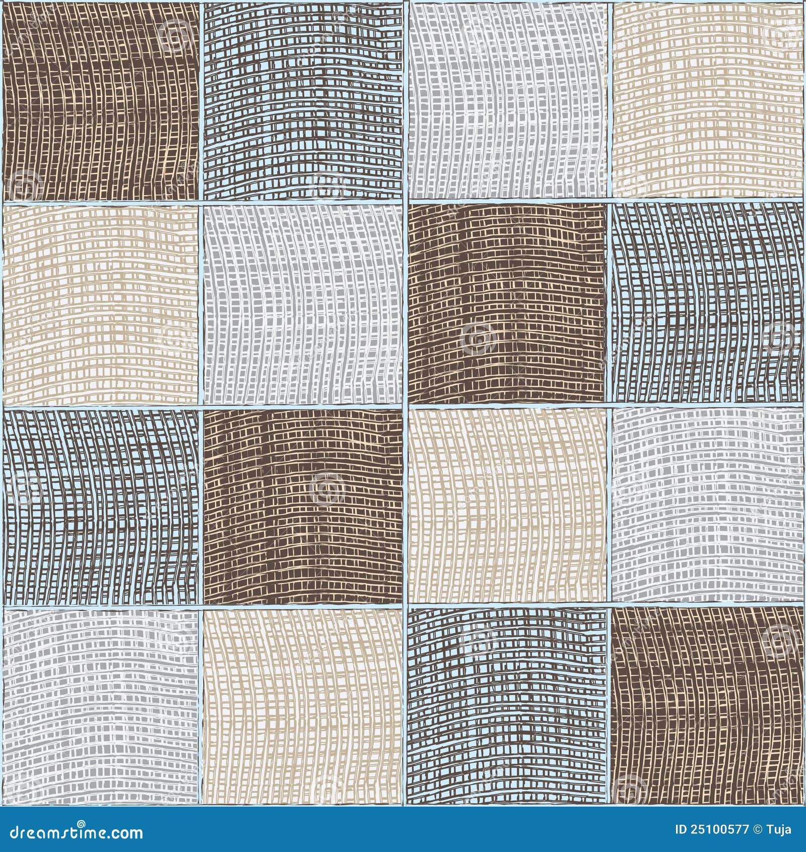 Seamless Quilt Texture Vector Illustration | CartoonDealer.com #26095048