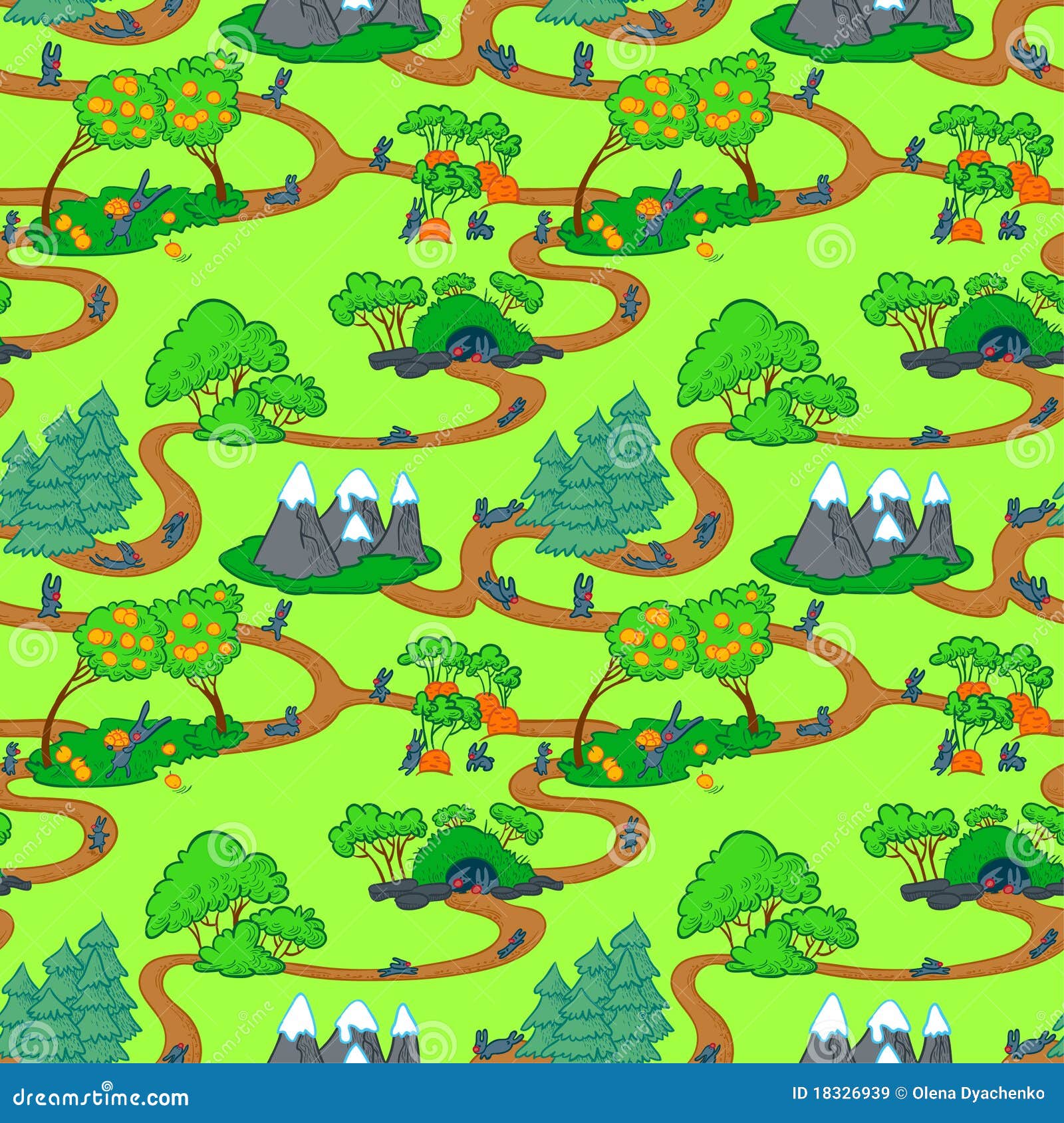 Rabbits Map Stock Illustrations – 36 Rabbits Map Stock Illustrations ...