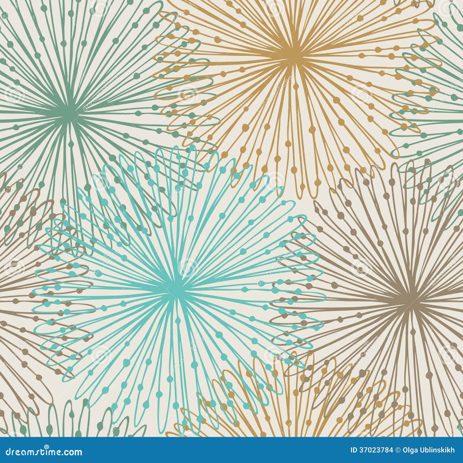 Seamless Radial Pattern. Netting Abstract Background Stock Vector ...