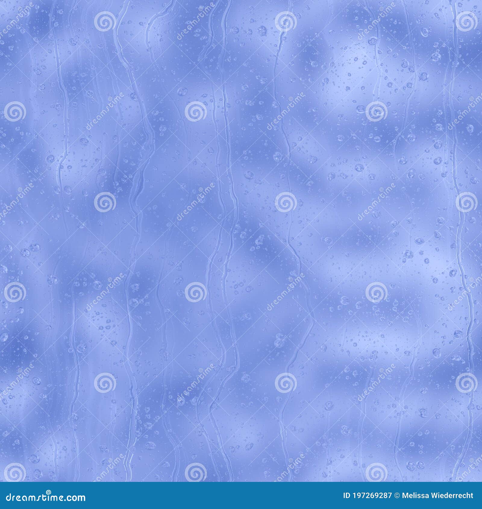 Seamless Rain Drop Water Repeat Pattern on Blur Stock Illustration ...