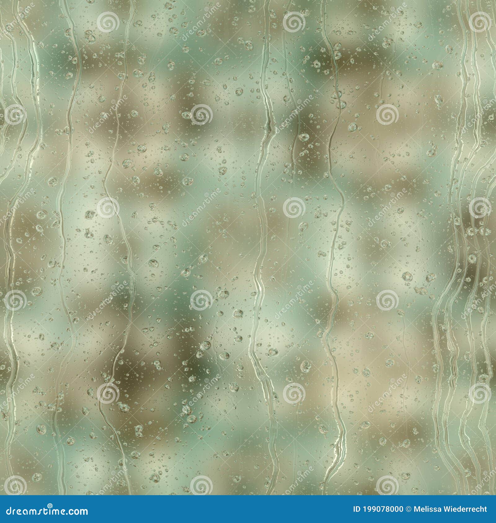 Seamless Rain Drop Water Repeat Pattern on Blur Stock Photo - Image of ...