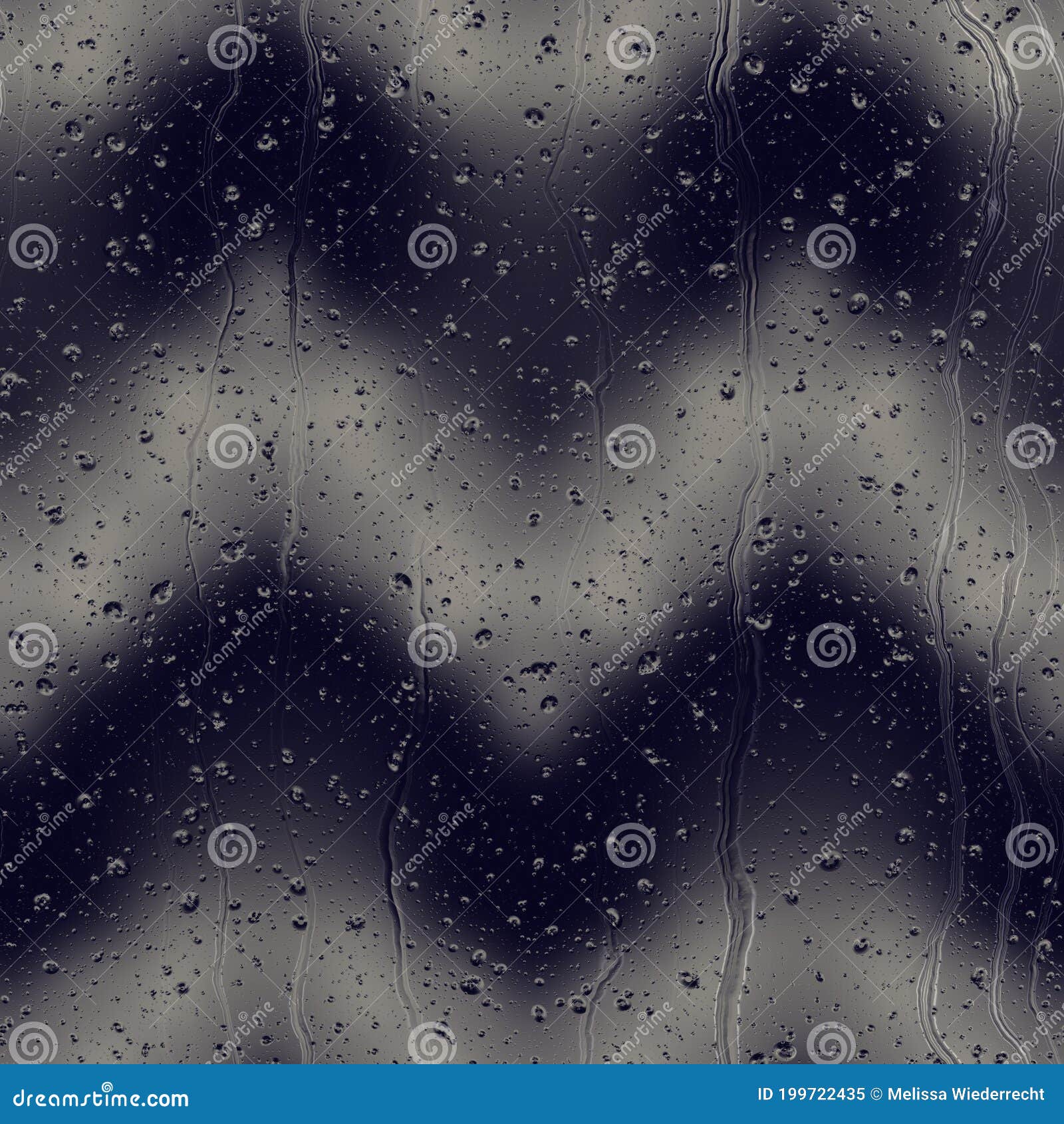 Seamless Rain Drop Water Repeat Pattern on Blur Stock Image - Image of ...