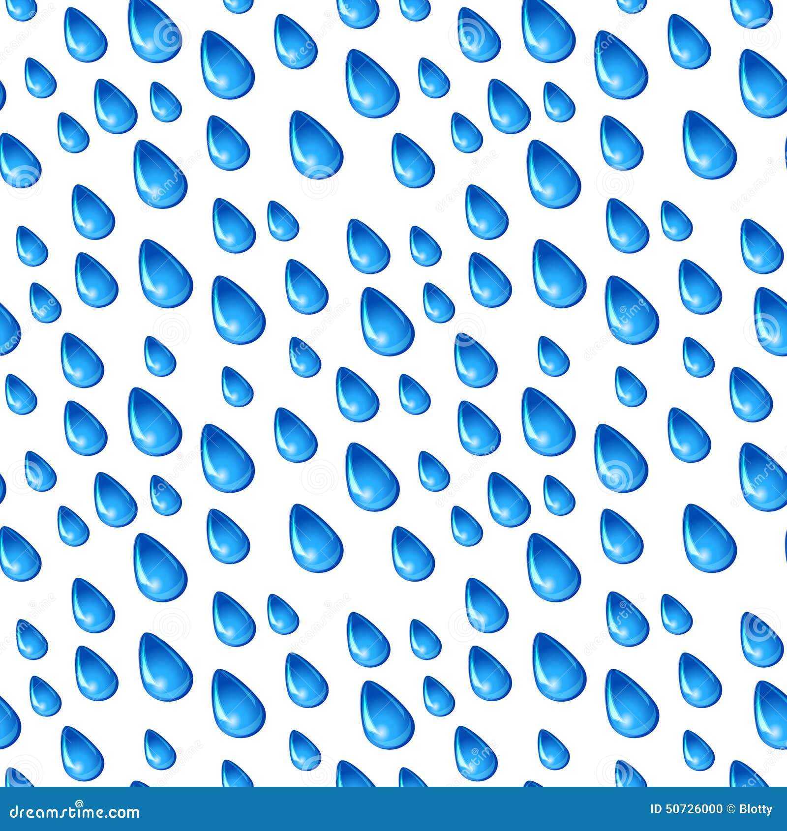 Seamless Rain Pattern. Stylish Colorful Texture Stock Vector ...