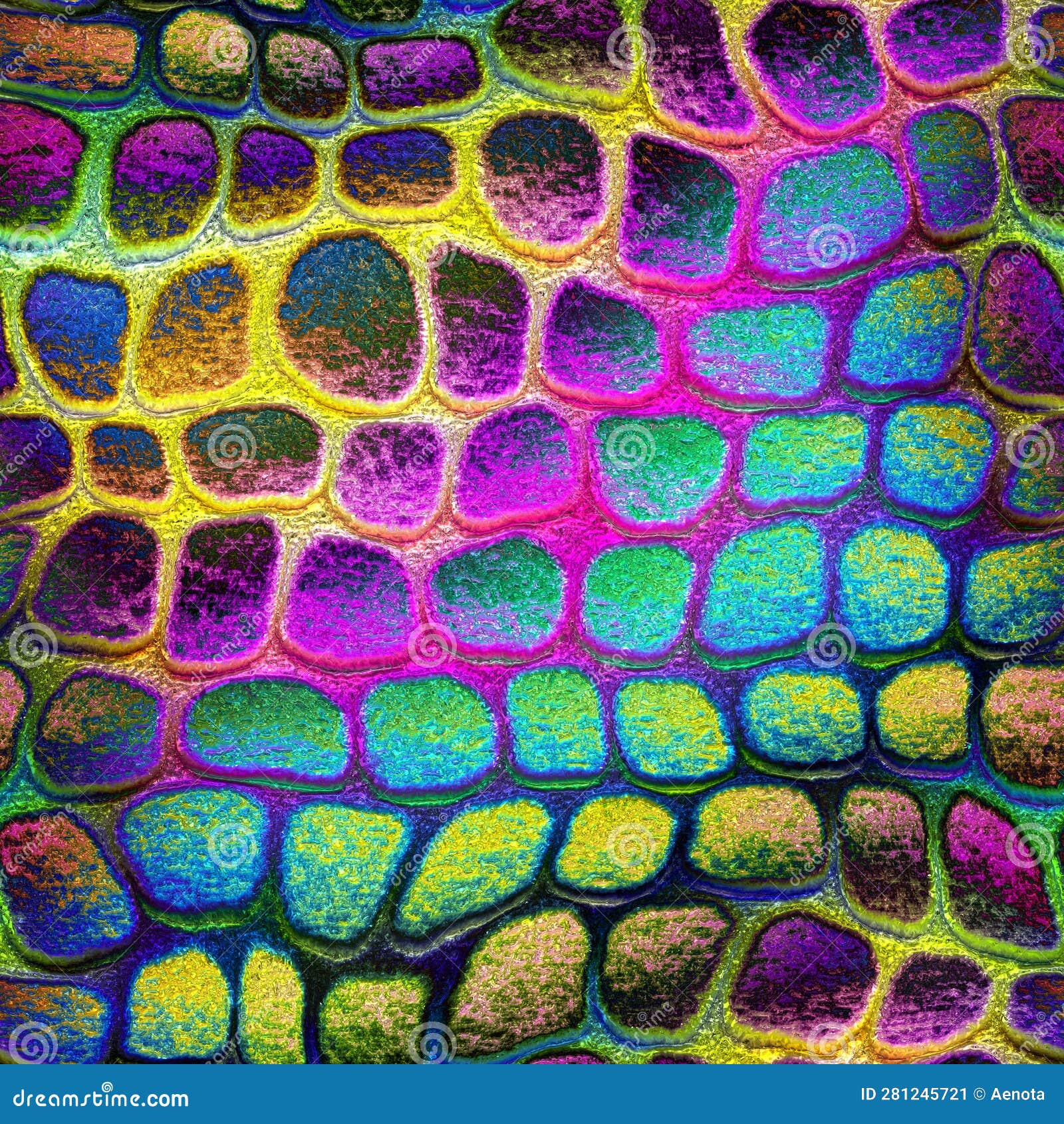 Seamless Rainbow Glass Pattern Stock Illustration - Illustration of ...