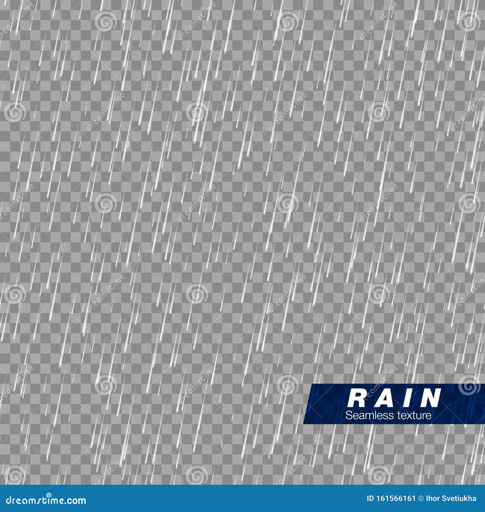 Seamless Rainfall Texture. Rain Drop Effect Stock Vector - Illustration ...