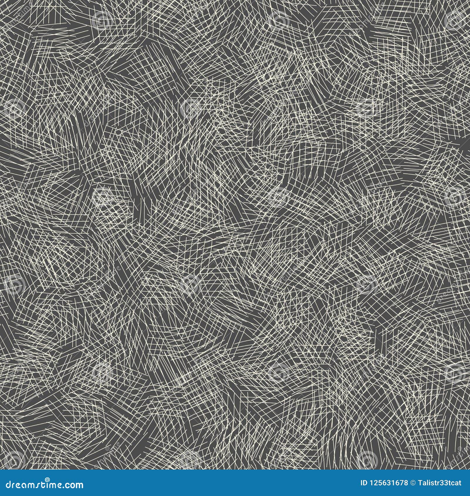 Seamless Random Scribble Pattern Stock Vector - Illustration of hand ...