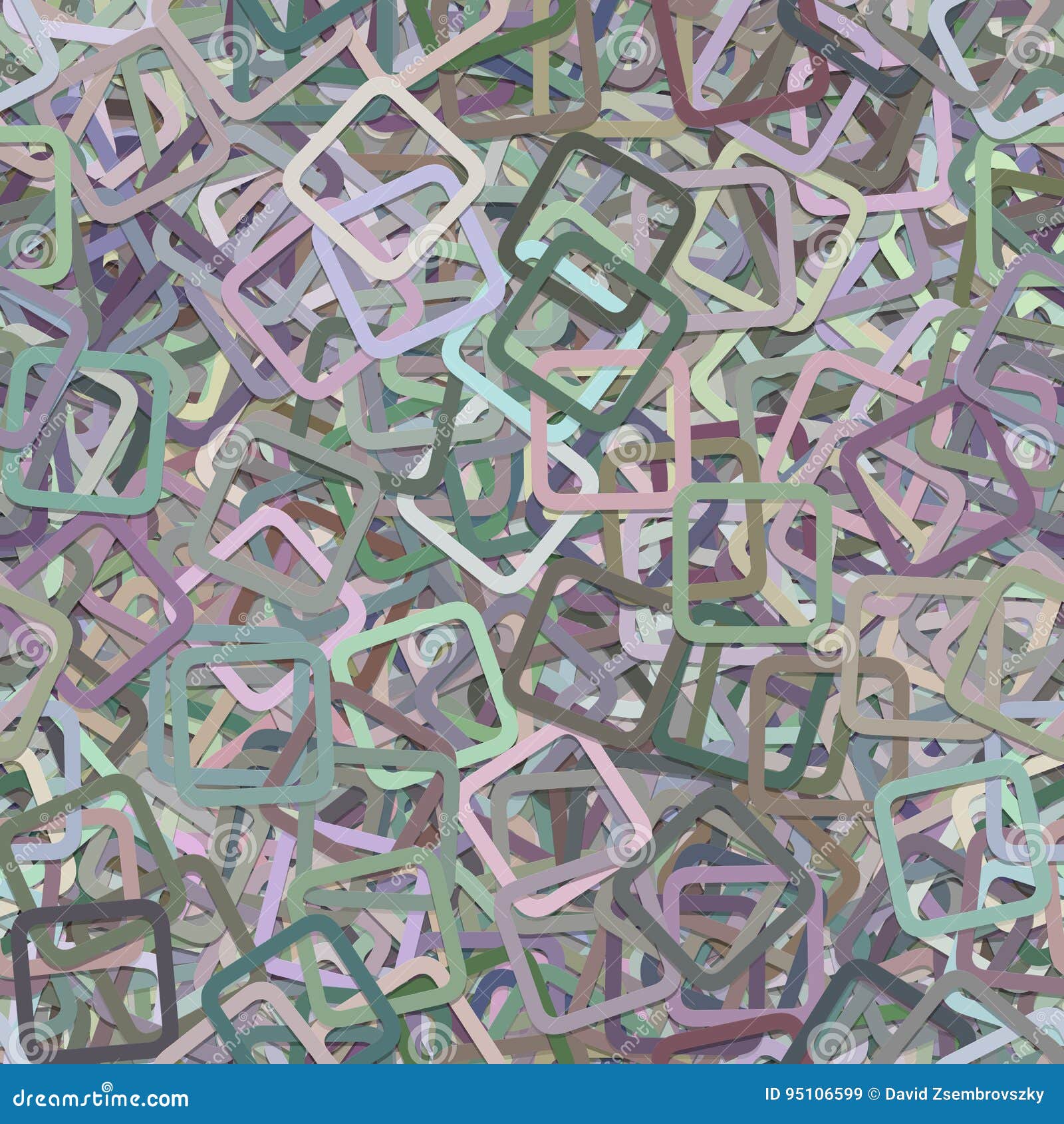 Seamless Random Square Pattern Background Stock Vector - Illustration ...