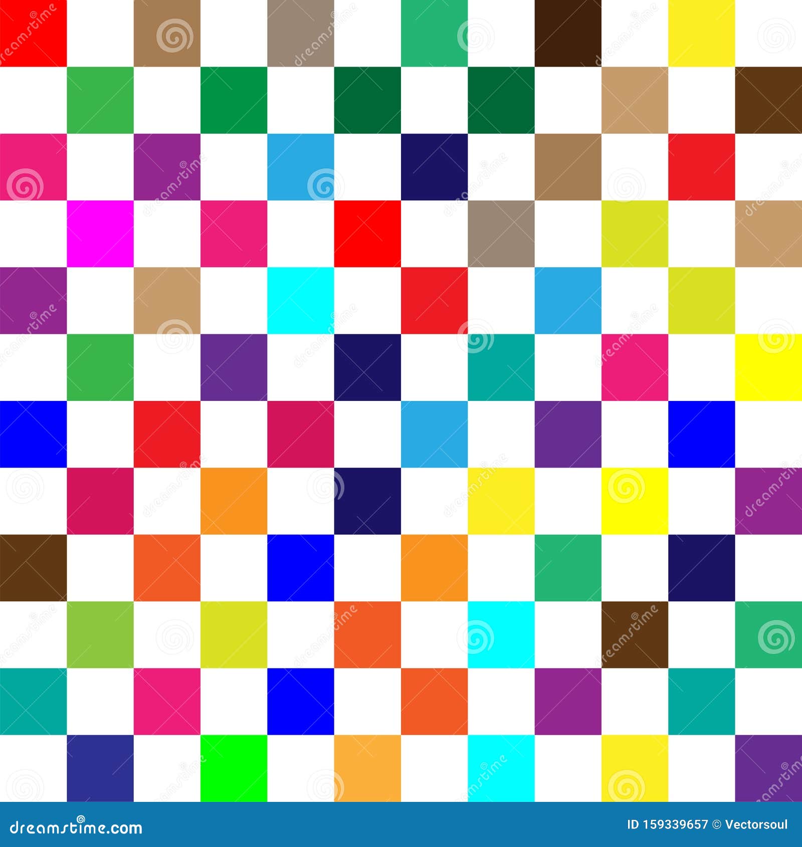 Seamless Random Squares, Mosaic Tiles Pixelated, Pixels Colorful ...