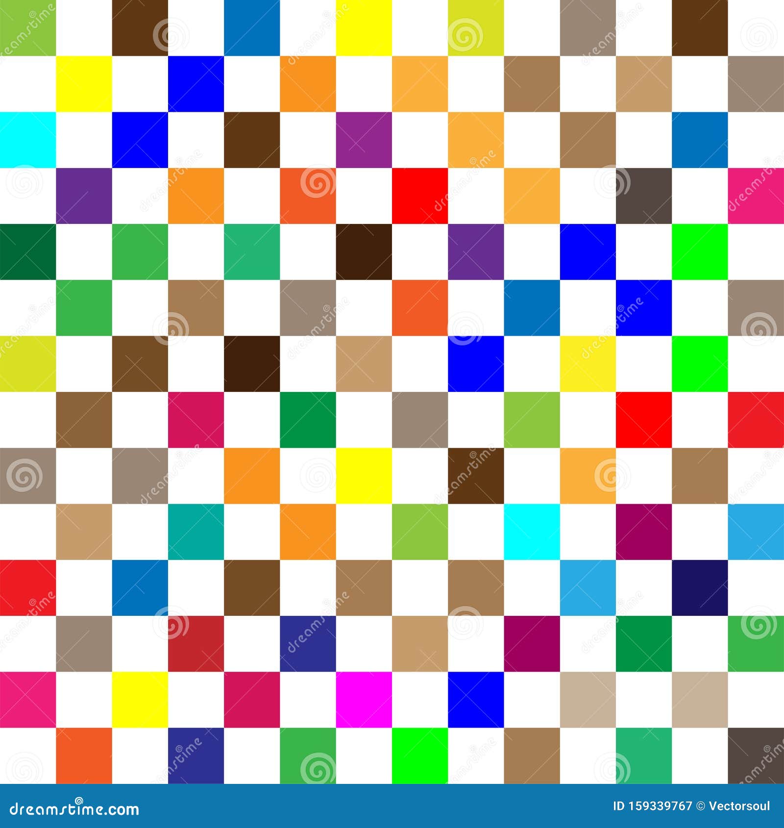 Seamless Random Squares, Mosaic Tiles Pixelated, Pixels Colorful ...