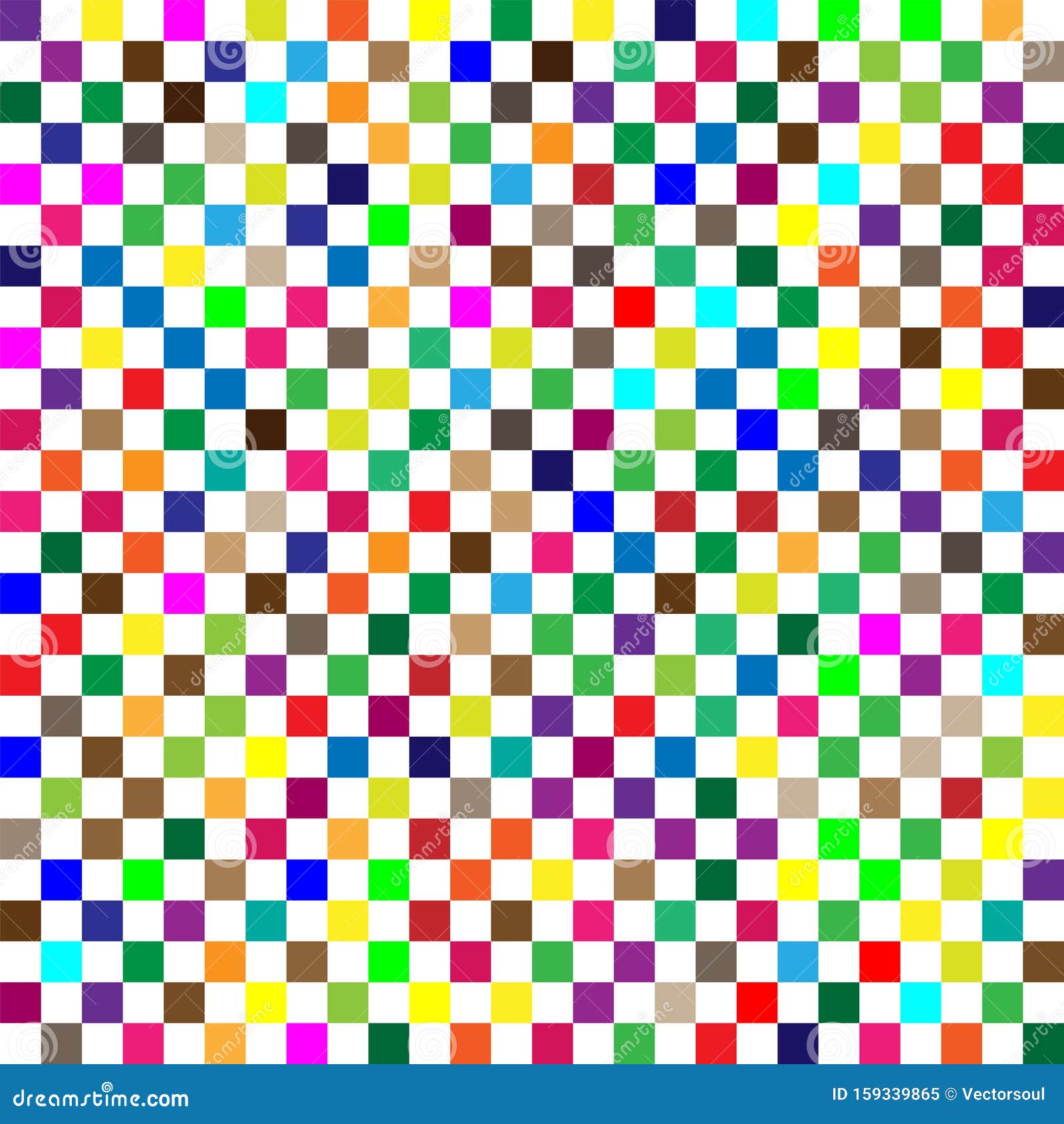 Seamless Random Squares, Mosaic Tiles Pixelated, Pixels Colorful ...