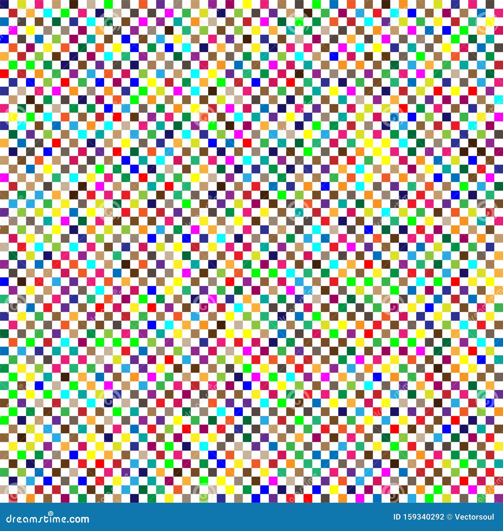 Seamless Random Squares, Mosaic Tiles Pixelated, Pixels Colorful ...