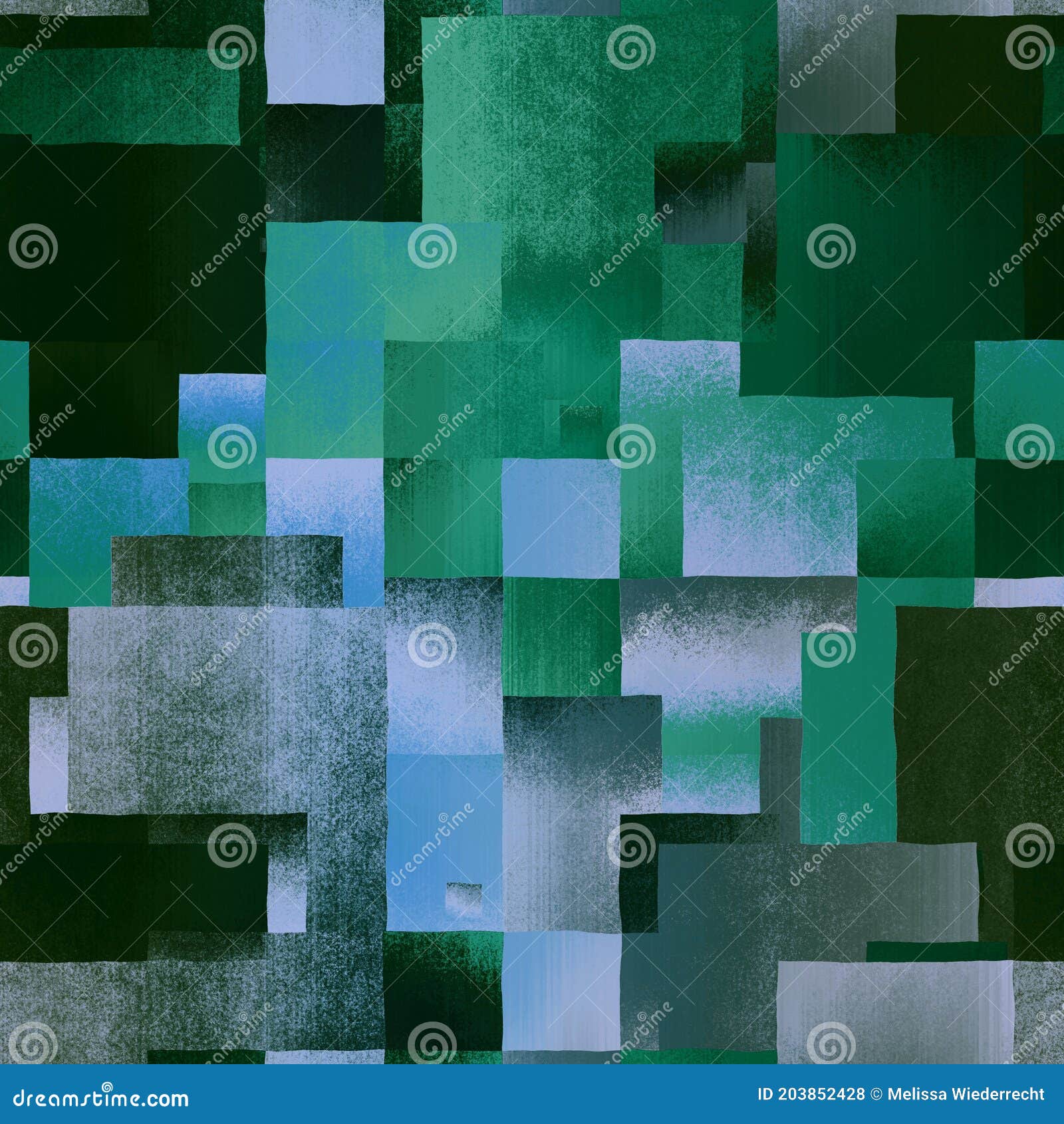 Seamless Rectangle Geo Tile Mosaic Pattern Swatch Stock Illustration ...
