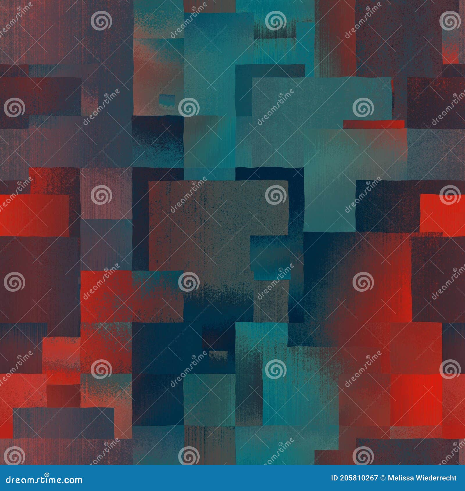 Seamless Rectangle Geo Tile Mosaic Pattern Swatch Stock Image - Image ...