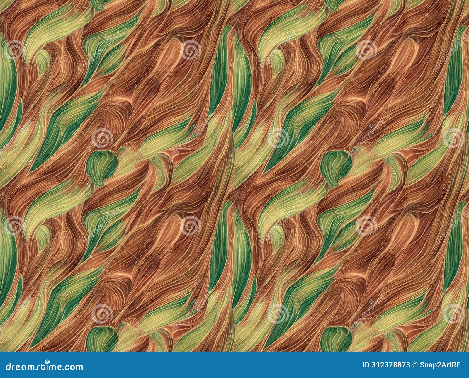 Seamless Rectangle Tile, 4 Combined Together For Visual Effect, Wavy ...