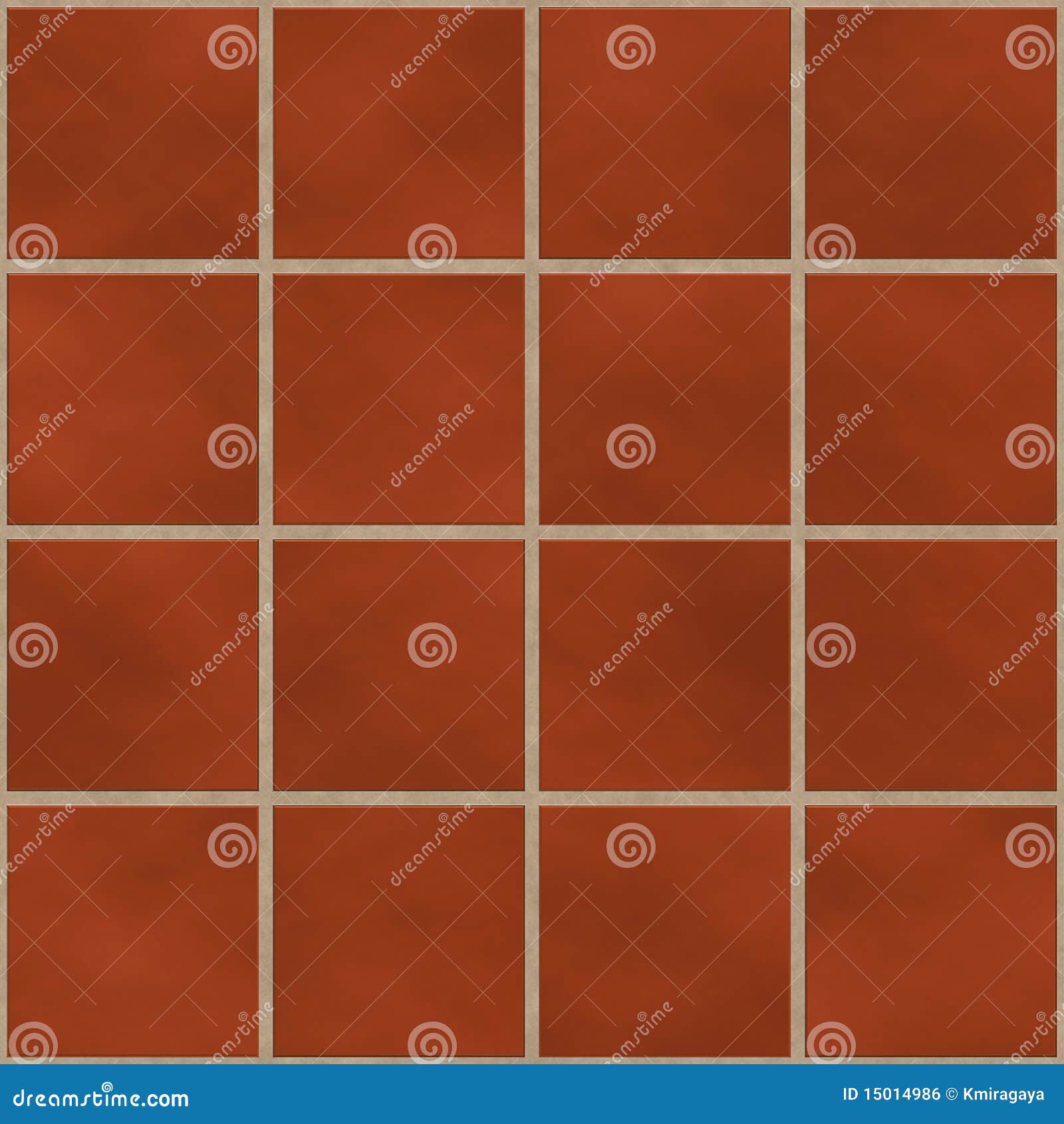 Seamless Red (brick Like) Square Tiles Stock Illustration ...