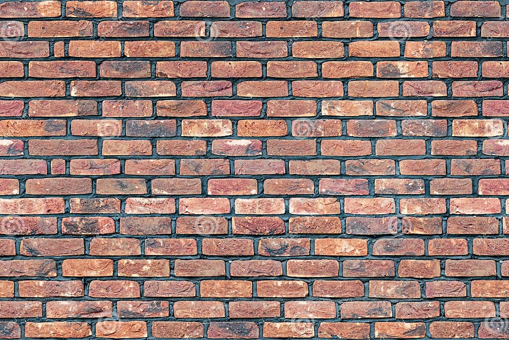 Seamless red brick texture stock photo. Image of wall - 182617572
