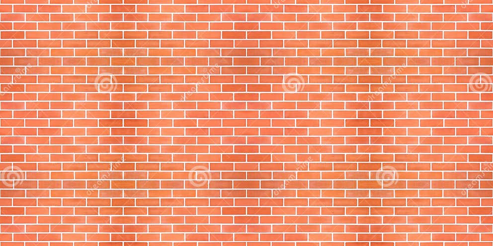 Seamless Red Brick White Line. Stock Photo - Image of building ...
