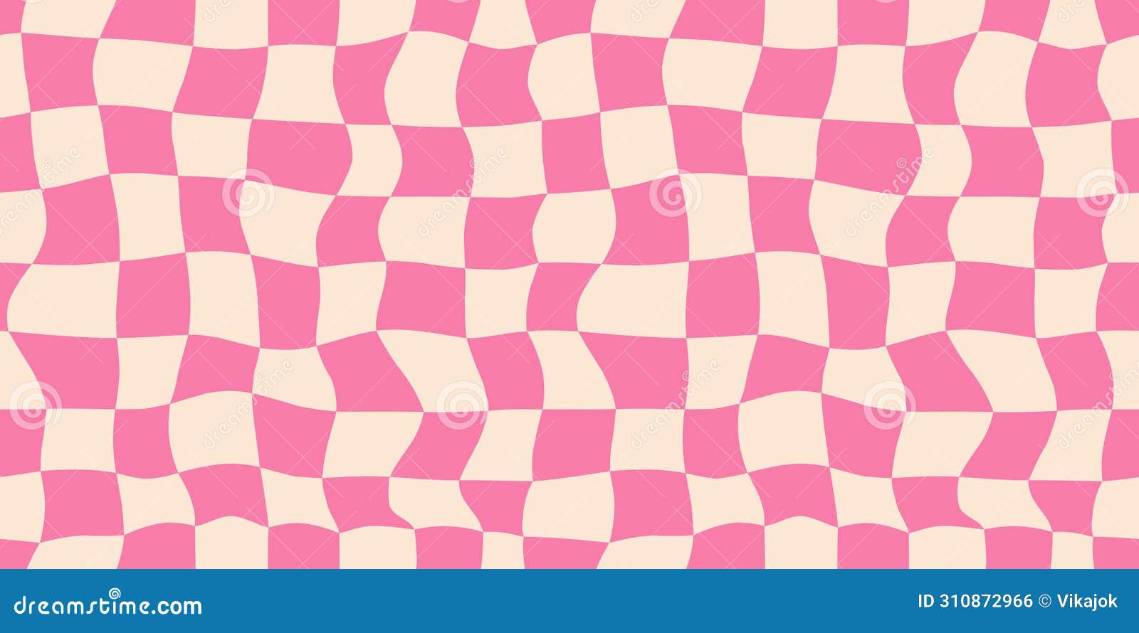 Seamless Red Checkerboard Pattern. Repeating Distorted Checkered ...
