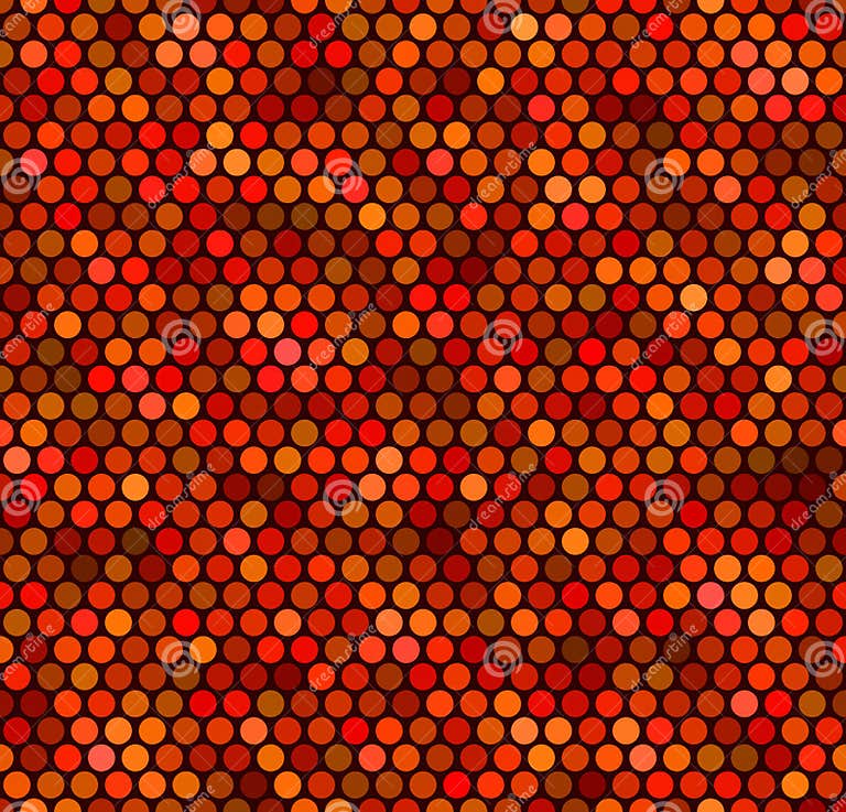 Seamless Red Dot Pattern stock vector. Illustration of texture - 13407744