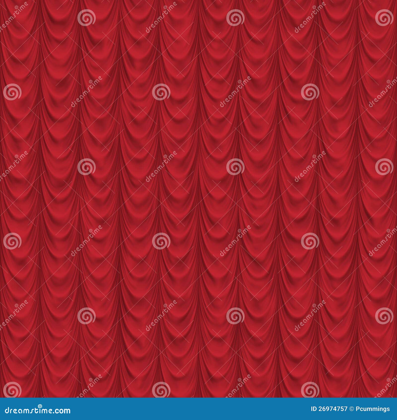 Seamless Red Drape Or Curtain Background Royalty-Free Stock Photography ...