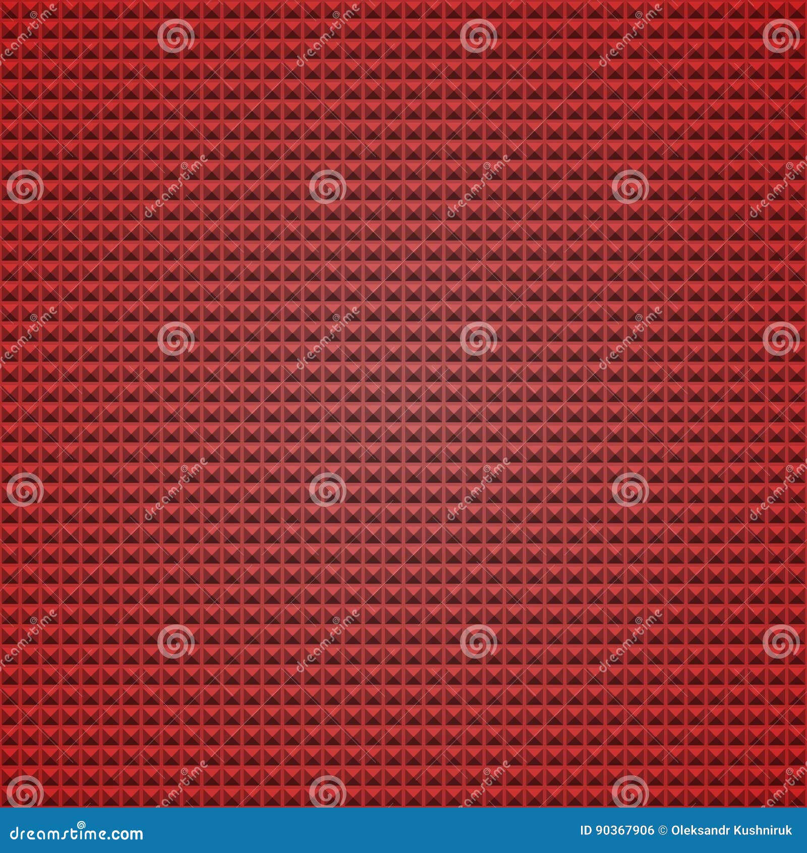 Seamless Red Geometric Pattern Stock Vector - Illustration of ...