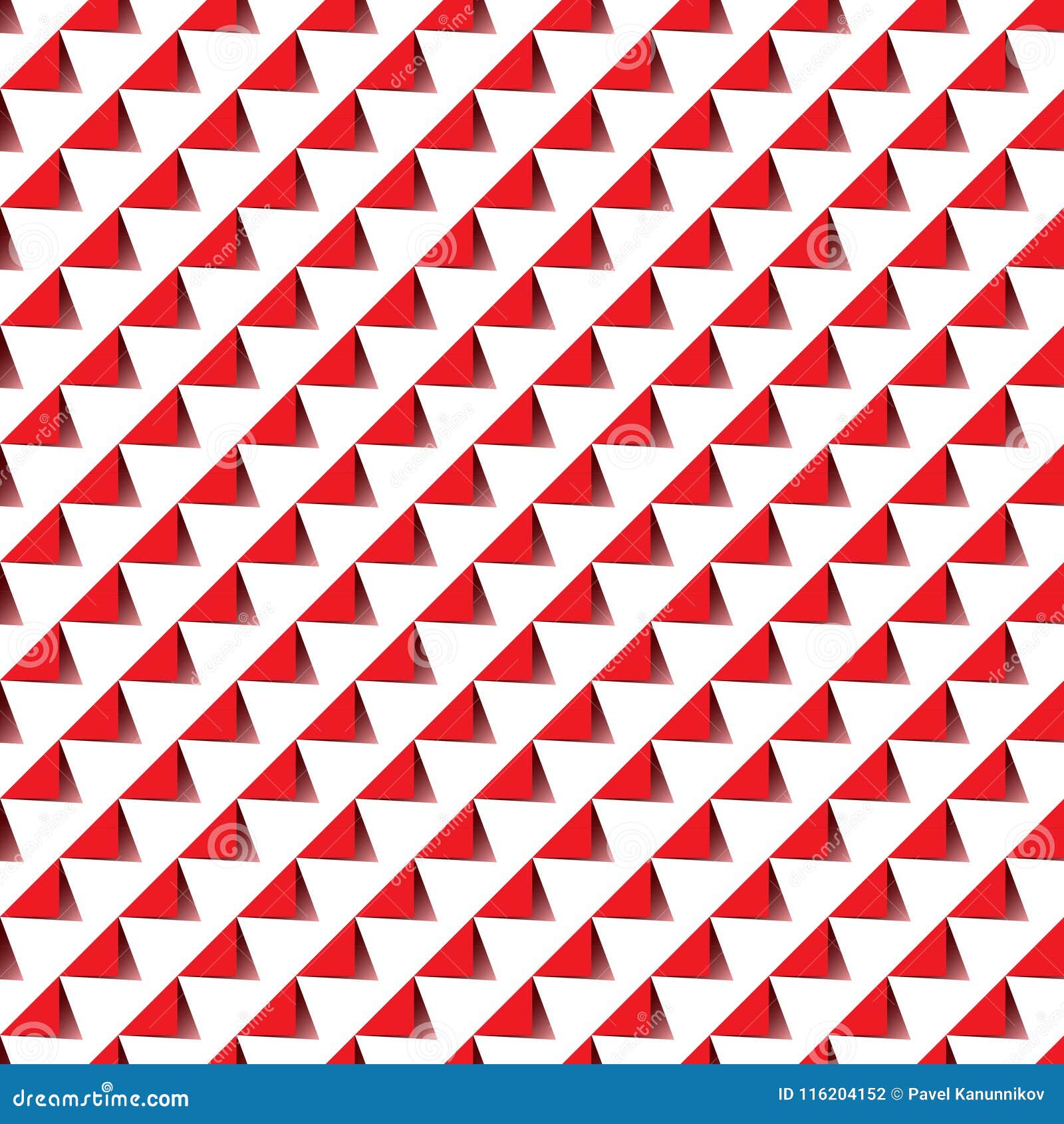 Seamless Red Geometric Pattern Stock Vector - Illustration of backdrop ...